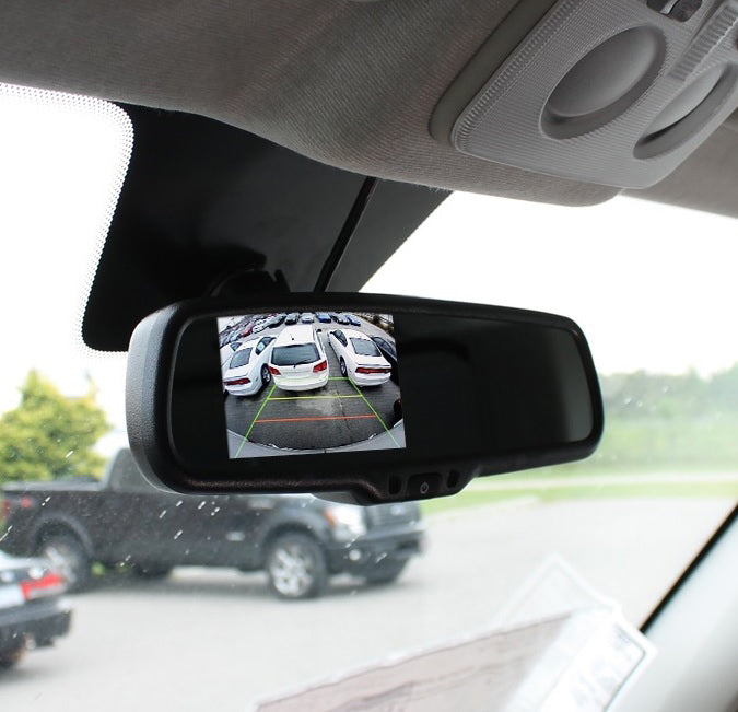 Ram ProMaster Rear View Backup Camera, 4.3" Mirror Display – Camera Source
