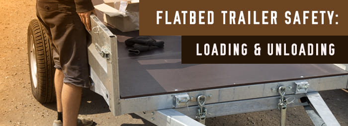 Safely Loading & Unloading Flatbed Trailers - Camera Source Backup Cameras